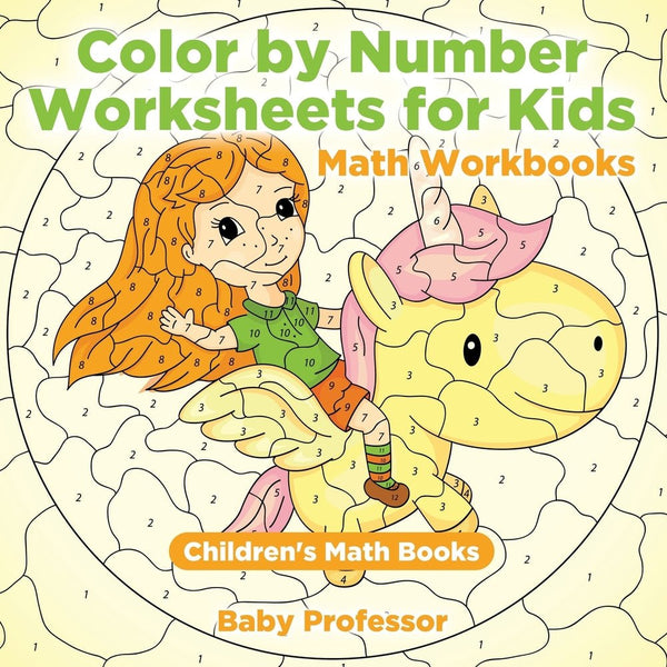 Color by Number Worksheets for Kids - Math Workbooks | Children's Math ...
