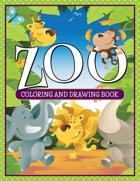 Zoo Coloring and Drawing Book – Speedy Publishing LLC