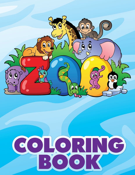 Zoo Coloring Book – Speedy Publishing LLC