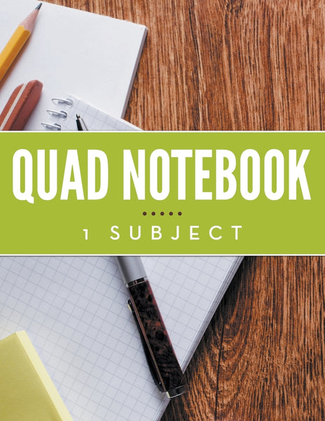 Quad Notebook: 1 Subject – Speedy Publishing LLC